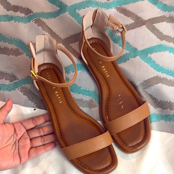 Kelly & Katie | Shoes | Kelly Katie Tan Sandals | Poshmark